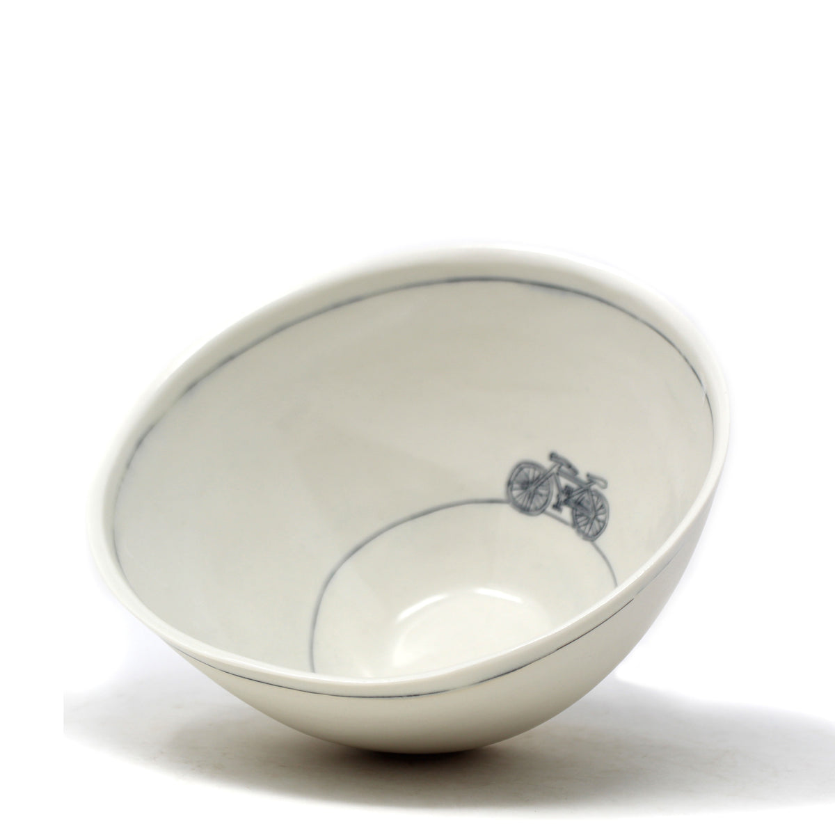 Large Nesting Bowl: Bicycle – Handcrafted Shop